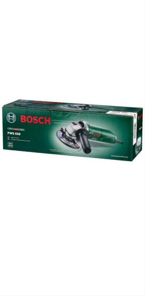 Ушм bosch pws 650 115мм