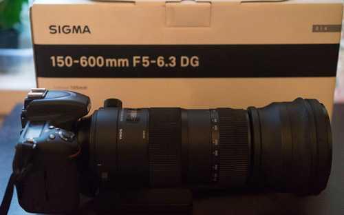 Sigma 150-600 Sport для Nikon