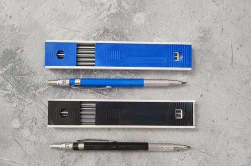 Металлический цанговый карандаш + набор грифелей
