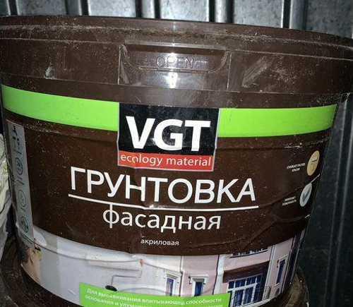 Грунтовка фасадная акриловая VGT