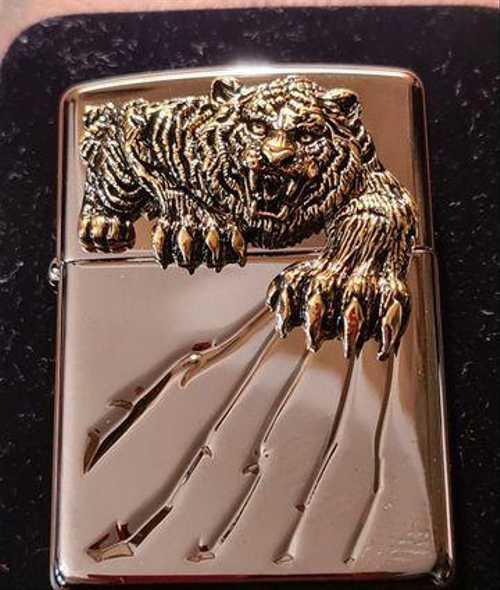 Zippo Golden Tiger. Armor. 16 г. Новая. Лимитир