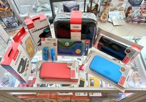 Чехлы, сумки, аксессуары для Nintendo Switch