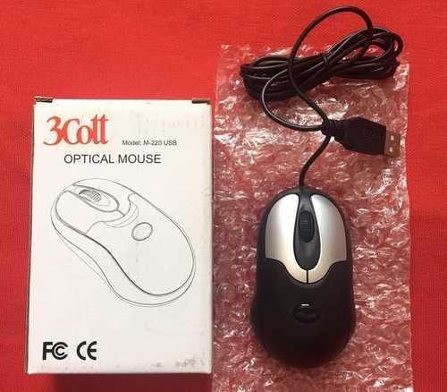 Мышь 3cott M-220 USB