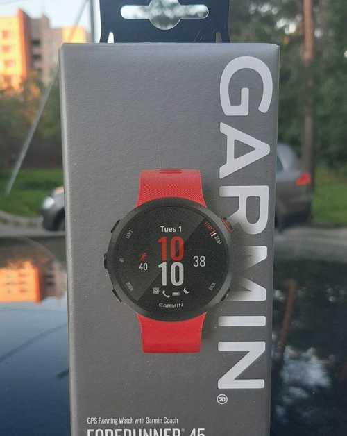 Часы Garmin Forerunner 45 RED