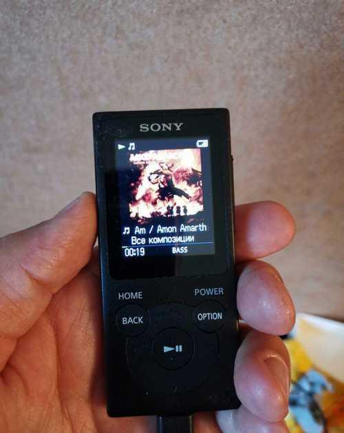 Mp3 плеер sony nw-e393
