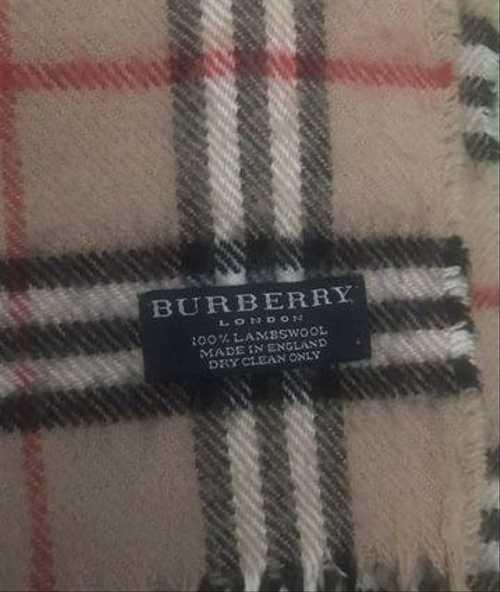 Мужской шарф burberry