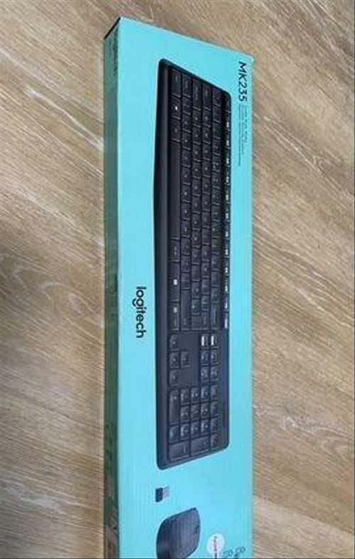 Клавиатура и мышка комплект, Logitech MK235