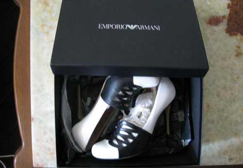 Брендовые туфли Emporio Armani