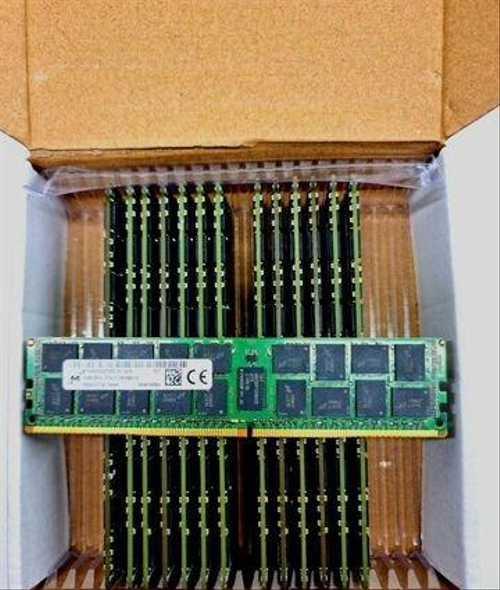 14шт серверная DDR4 ecc 2133Мгц 16Гб