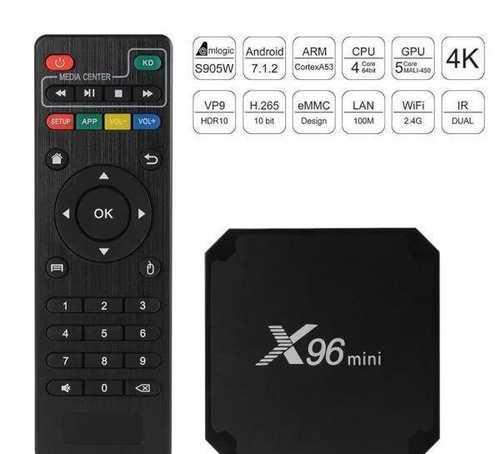Smart TV BOX x96 mini, х96 мини