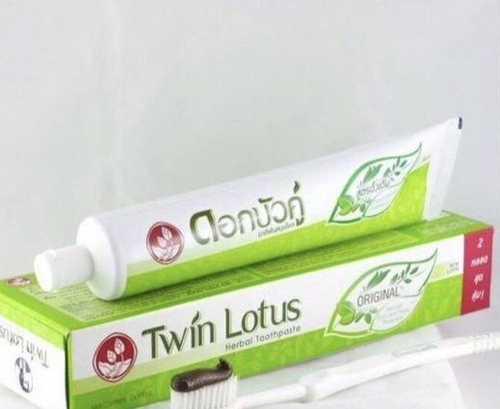 Зубная паста Twin Lotus Таиланд
