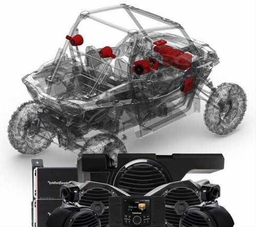 Акустическая система для Polaris RZR 1000/turbo