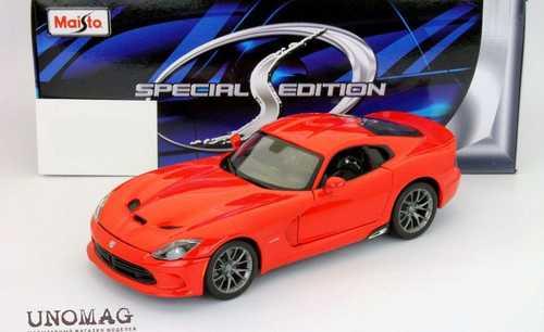 1:18 Dodge SRT Viper GTS 2013, red. Maisto