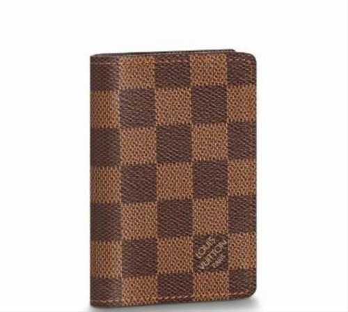 Новая визитница Louis Vuitton Damier Ebene