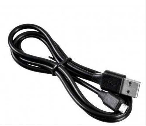 Micro USB кабель 30см, черный