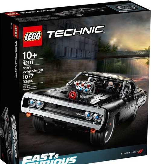 Lego Technic 42111 Dodge Charger Доминика Торетто