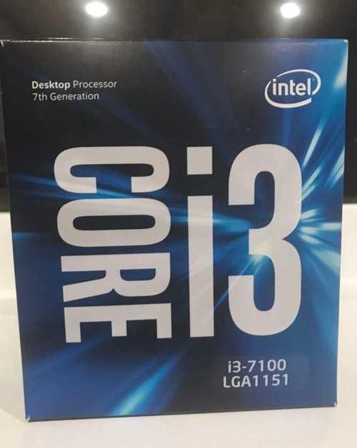 Intel Core i3 7100 Box + мат.плата MSI H110M PRO-D