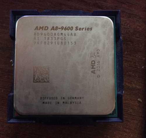 Amd a8 9600 характеристики