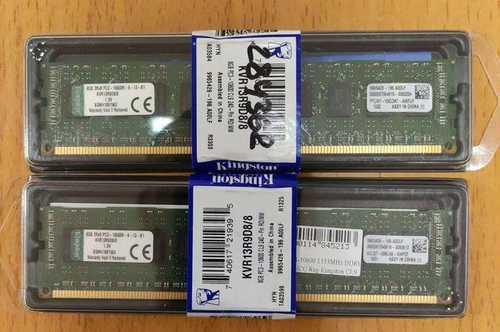 Серверная оперативная память ddr3 8Gb KVR13R9D8/8
