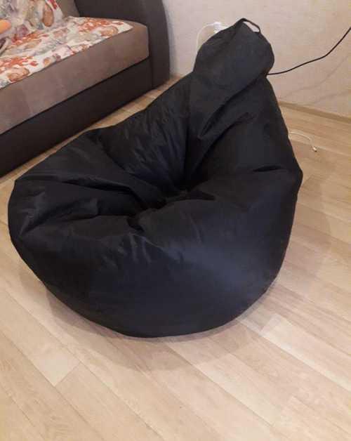 Кресло-мешок черное