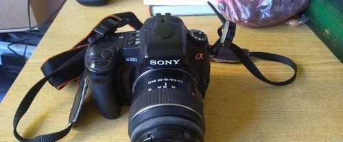Зеркальный фотоаппарат Sony Alpha dslr-A350