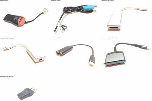 Переходники, кабели, разветвители USB (10)