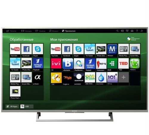 Sony KDL-49XE7077 Новый,4К,LED,SmartTV,2017г