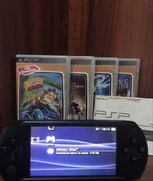 Sony PSP e1008 (прошитая)