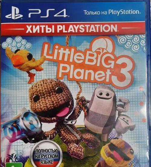 Игра на PS 4 littelbigplanet3