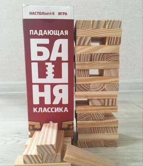 Падающая башня настольная игра новая