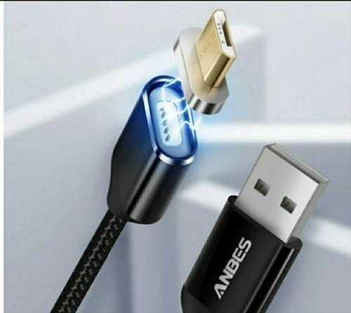 Anbes micro USB магнитный провод