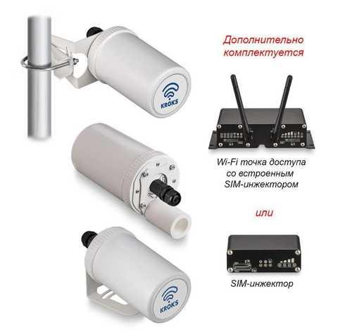 Роутер Kroks Rt-Pot rsim DS eQ-EC с m-PCI модемом