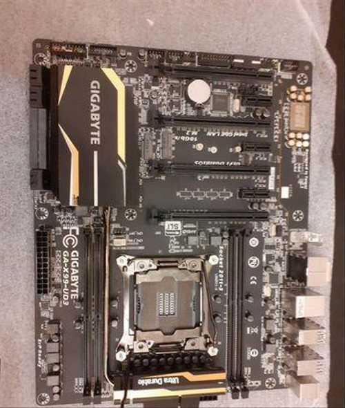 Мат. плата Gigabyte GA-X99-UD3 сокет LGA2011-3