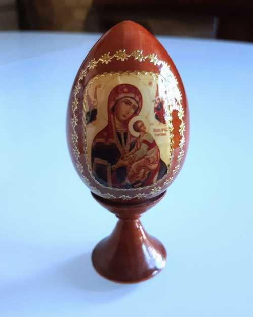 Яйцо пасхальное Богородица