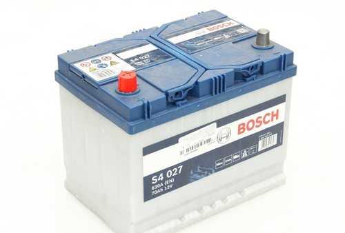 Аккумулятор Bosch S4 70Ah 630A