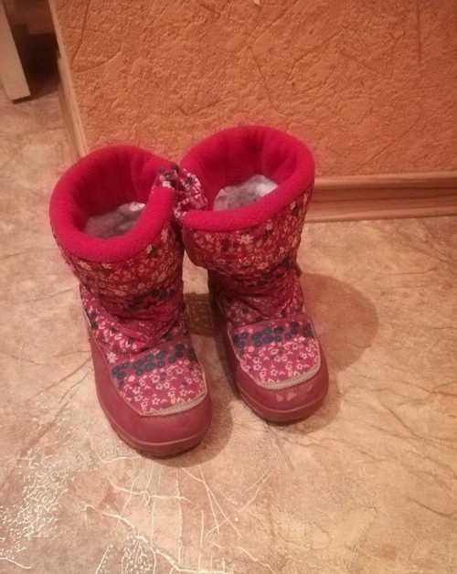 Сапоги зимние для девочки