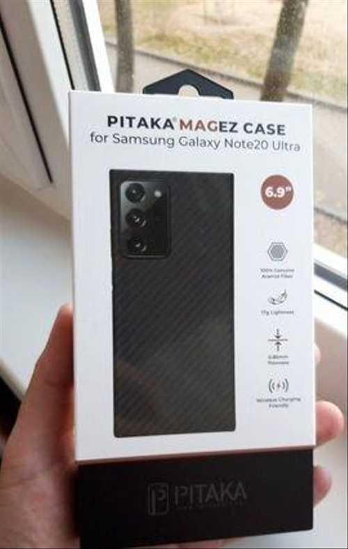 Чехол Pitaka для Galaxy Note 20 Ultra