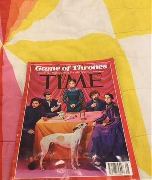 Журнал Time Game of thrones