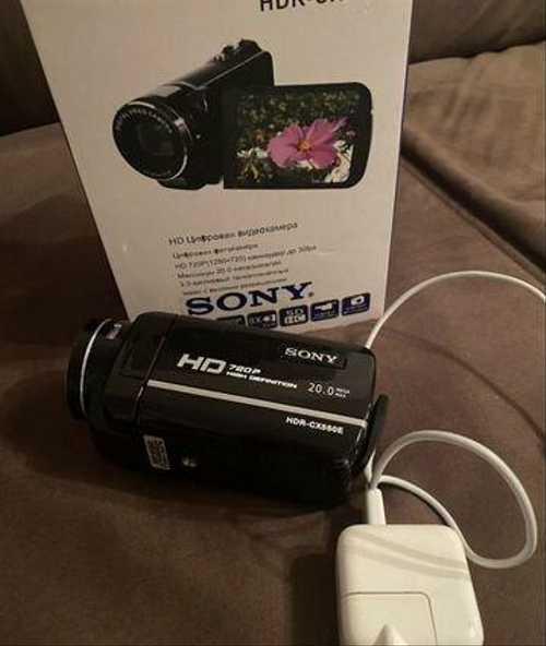 Видеокамера sony hdr cx550e