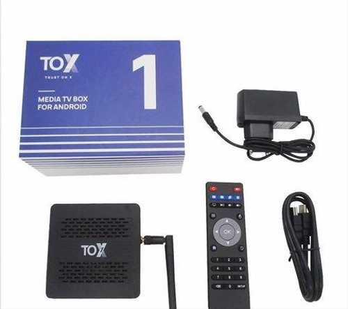 Тв бокс приставка TOX 1