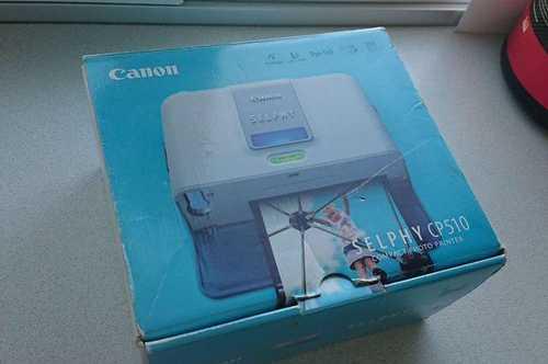 Компактный фотопринтер Canon Selphy CP510