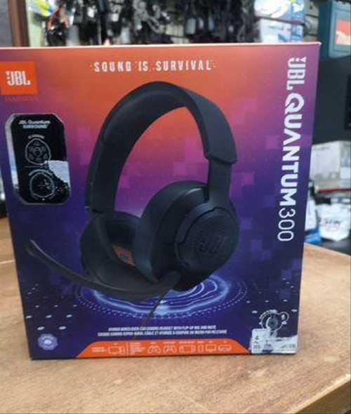 Компьютерная гарнитура JBL Quantum 300