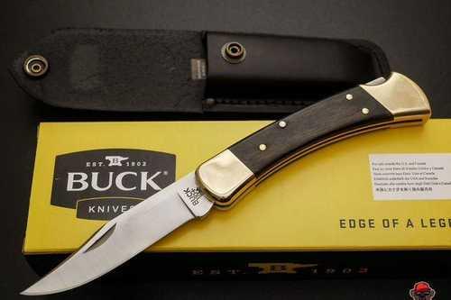 Нож складной buck 110 Folding Hunter, Macassar Ebo