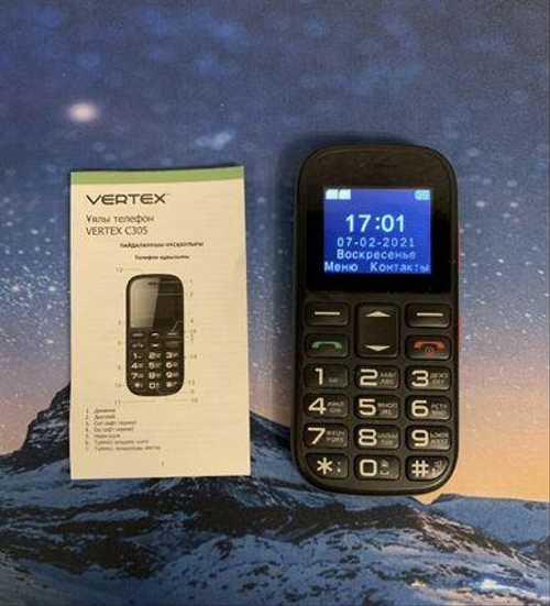 Телефон новый. Vertex C 305