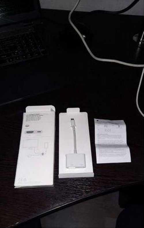 Переходник lighting hdmi apple