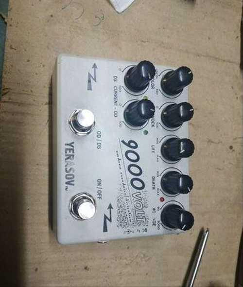 Гитарная педаль yerasov 9000 volt под ремонт
