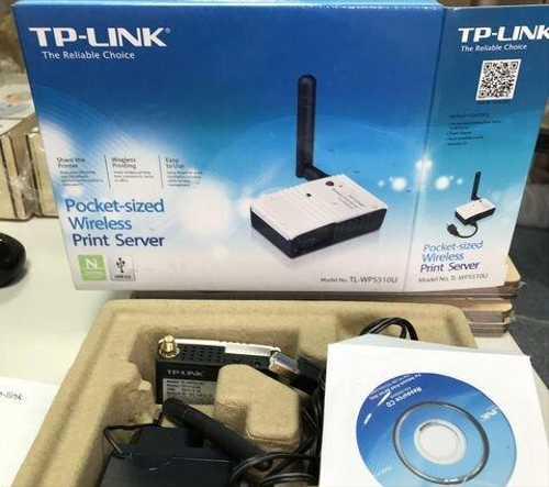 Принт-сервер TP-link TL-WPS510U