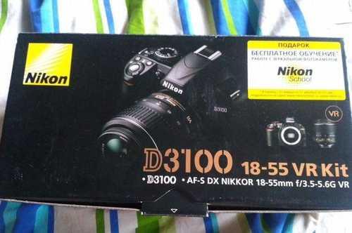 Зеркальная камера Nikon D3100 Kit