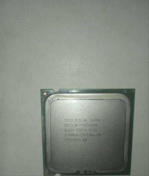 Процессор Pentium dual-core e6300