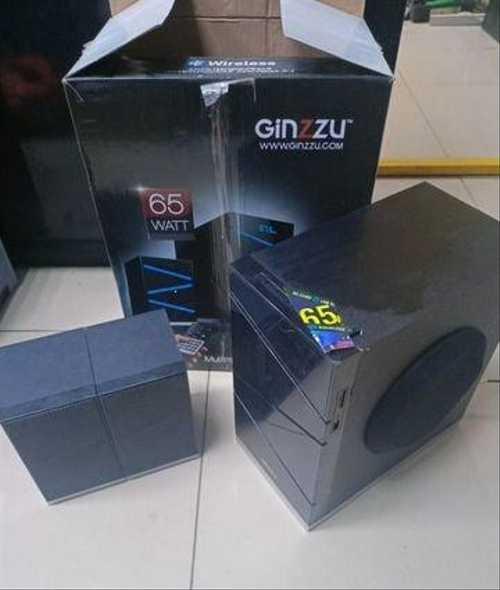 Компьютерная акустика ginzzu GM-420 черный